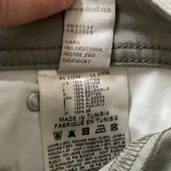 Diesel | Pants | Mens Diesel Pants Size 3 X 31 | Poshmark